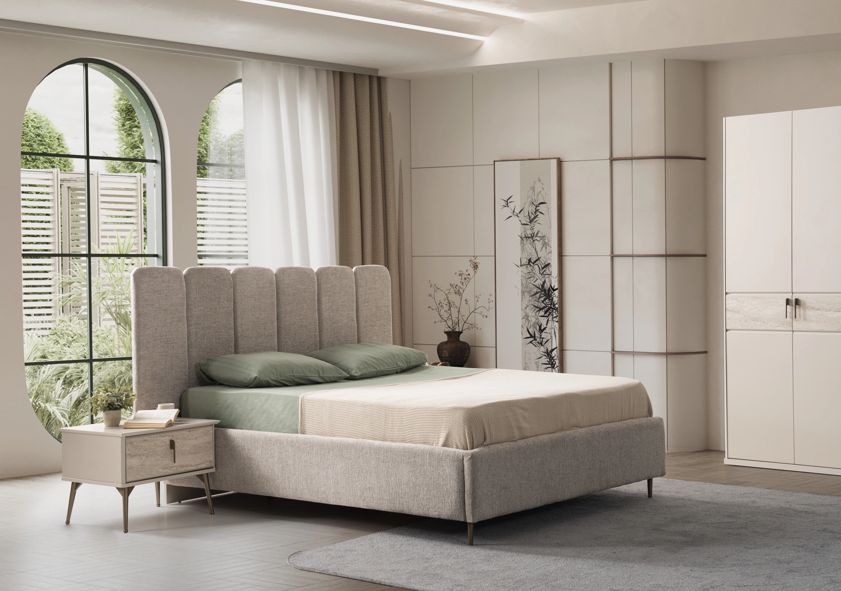 Beyza Yatak Odası - Modern Yatak Odası Takımı | Mobilya | Murat Center® Mobilya Evi - Denizli ...